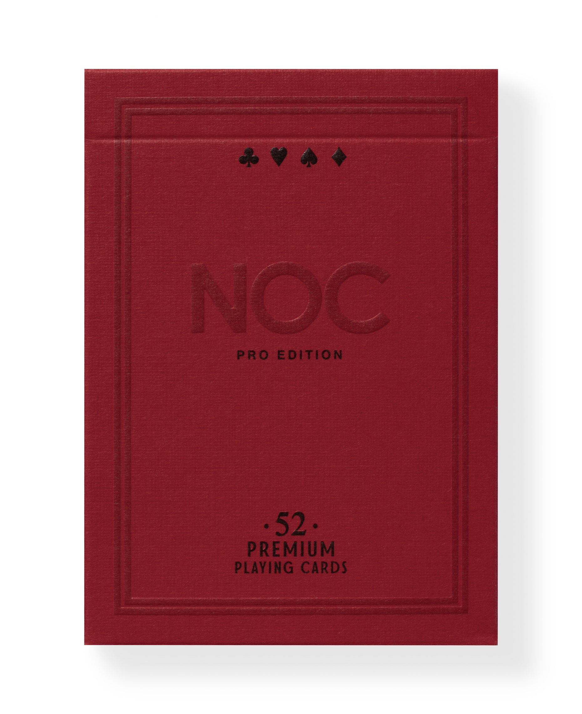 NOC Pro: Burgundy Red – King of Cards